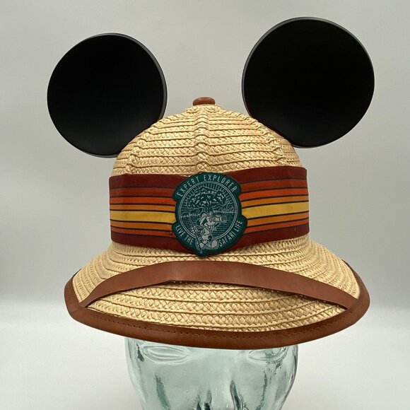 Disney | Accessories | Disney Animal Kingdom Mickey Mouse Safari Hat ...